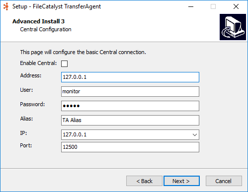 FileCatalyst TransferAgent Windows Installation Guide
